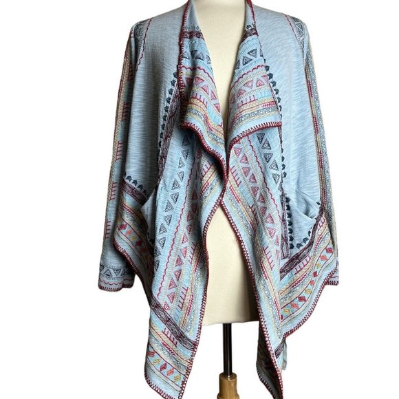 Adore | Sweaters | Adore Cardigan Jacket Women M Embroidered ...